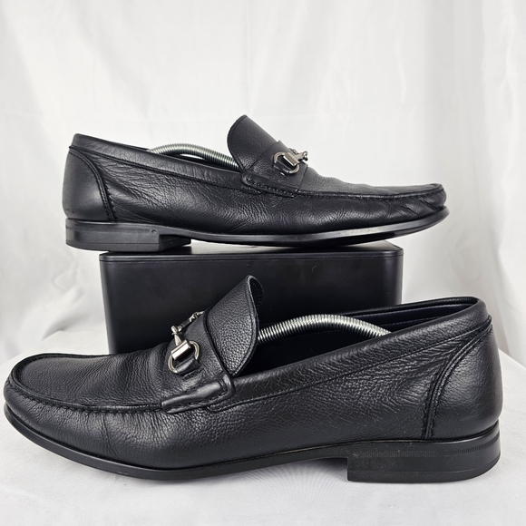 Monte Rosso | Shoes | Monte Rosso Trieste Bit Black Leather Loafer ...